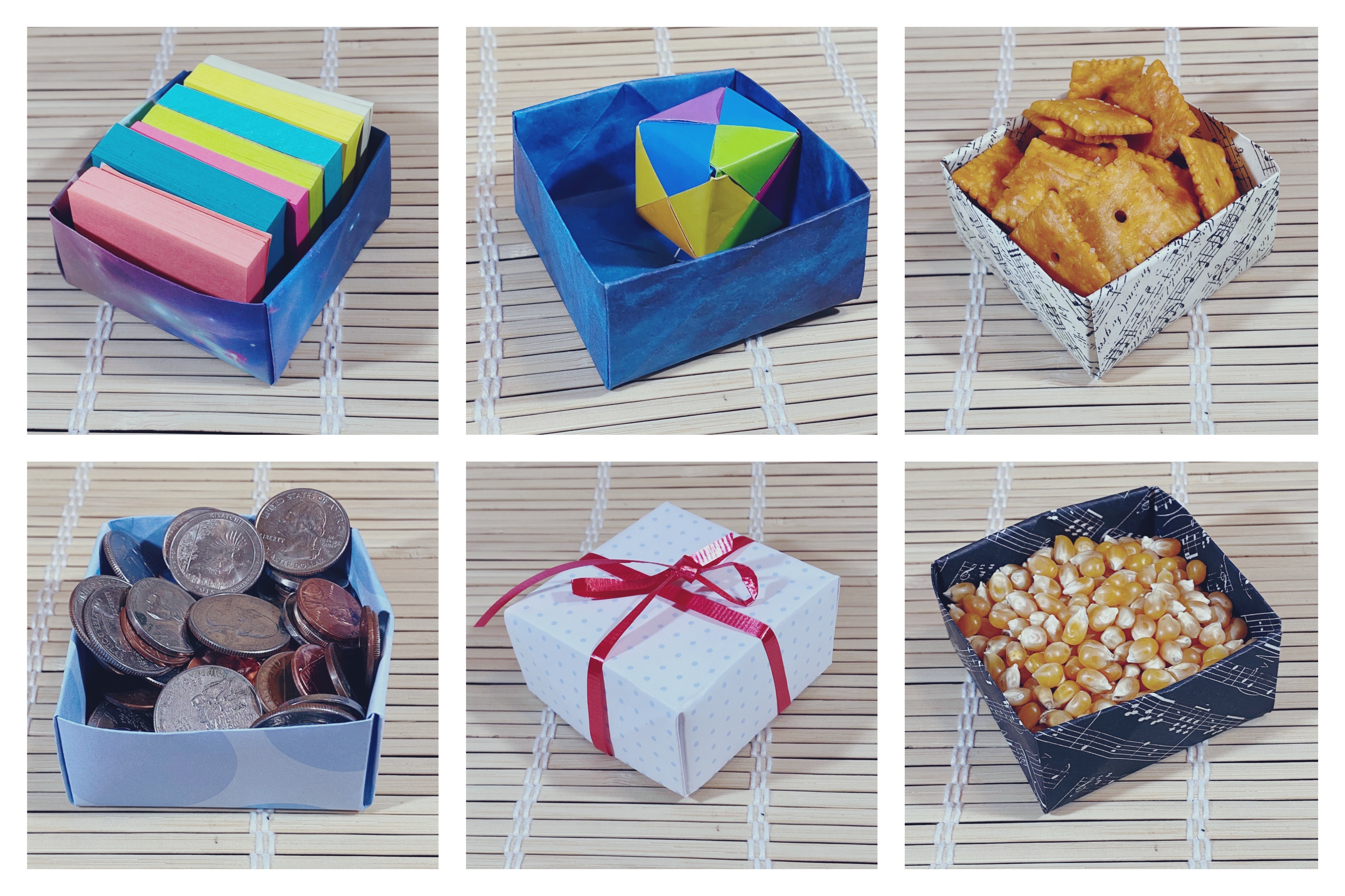 Masu Origami Box – Notes For Learning